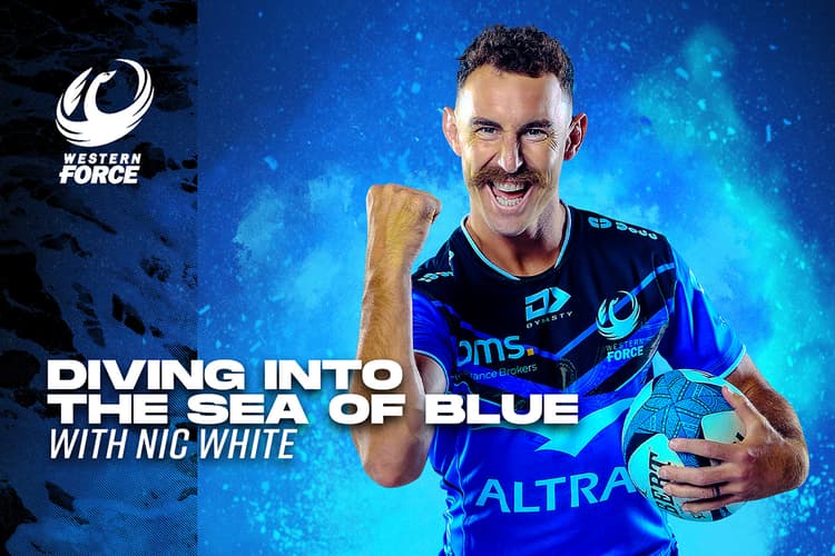 Diving into the Sea of Blue with Nic White | Fan Day & Pre-Season Round 2