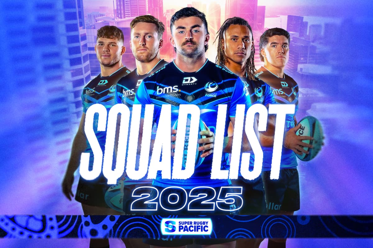 Four more round out 2025 Western Force Super Rugby squad