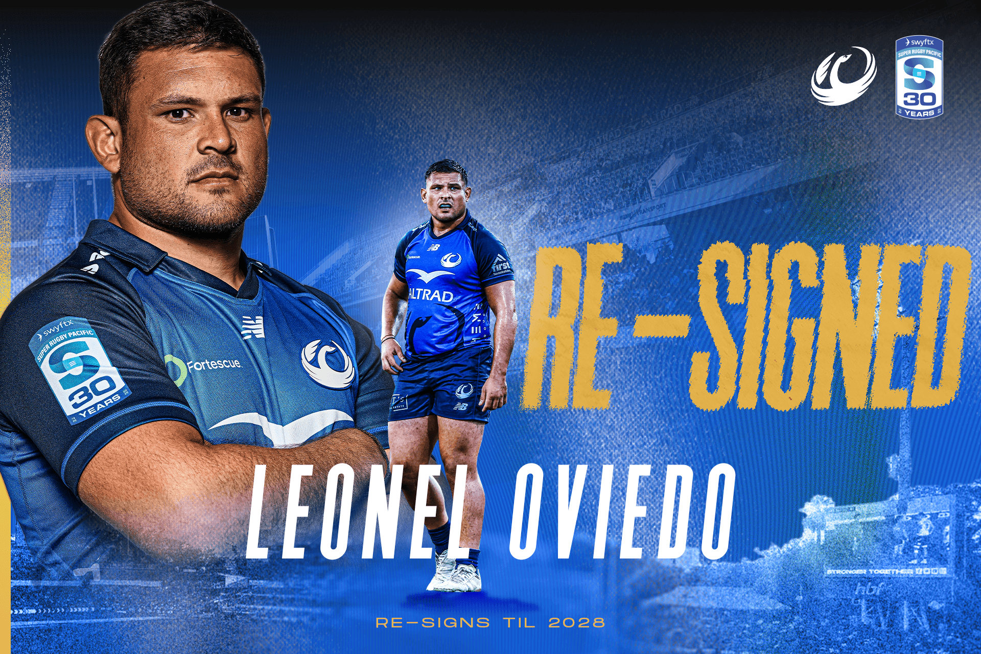 'High ceiling' - Oviedo pens two-year deal to remain with Force