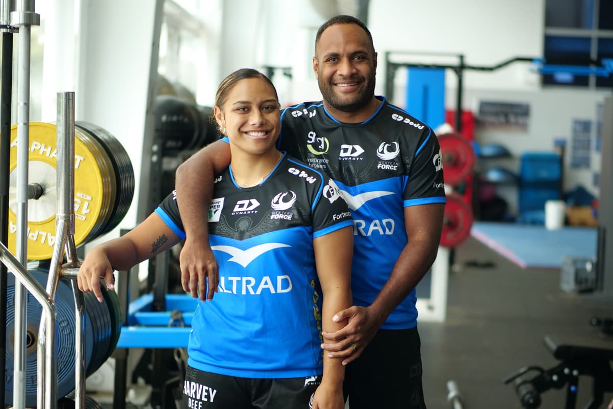 The Mataele's devotion to rugby, Perth, and each other