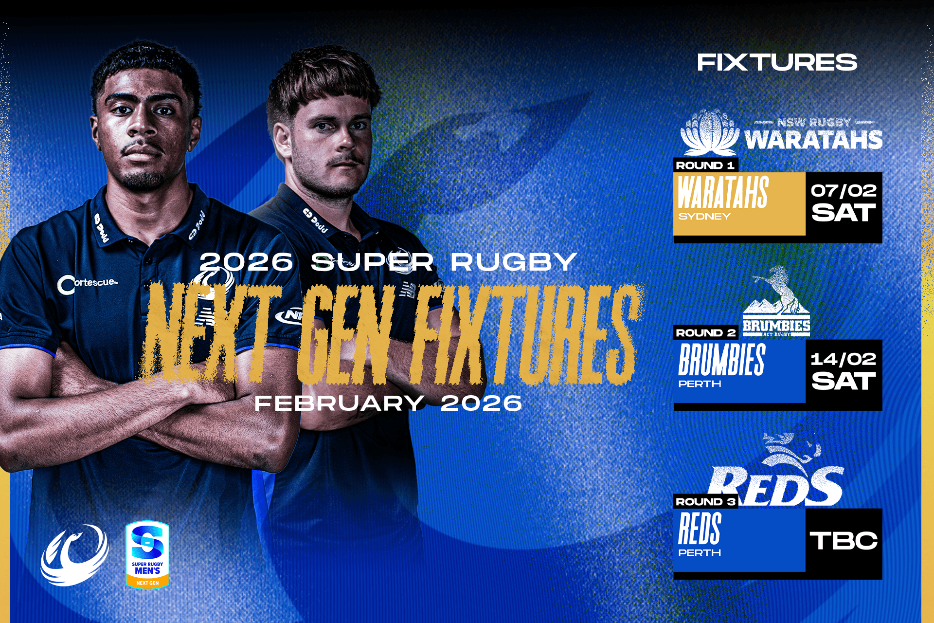 2026 Super Rugby Next Gen | Western Force