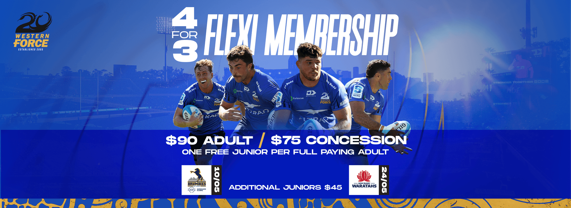 Western Force | News | Tickets | Game
