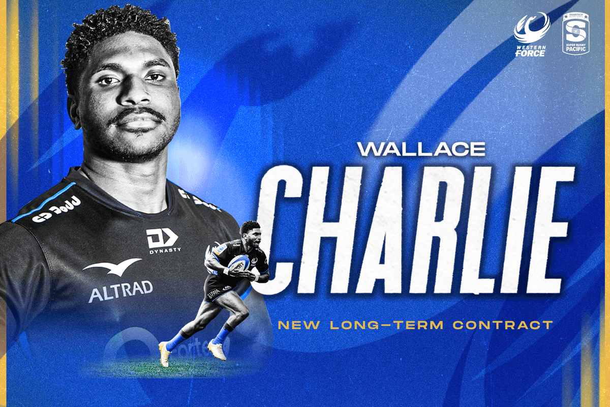 Teenage speedster Charlie signs long-term deal with Force & Aussie 7s